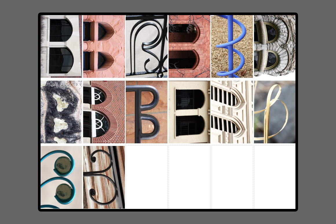 Alphabet Photography Letter B, an Architecture Photo by Artistic Letters