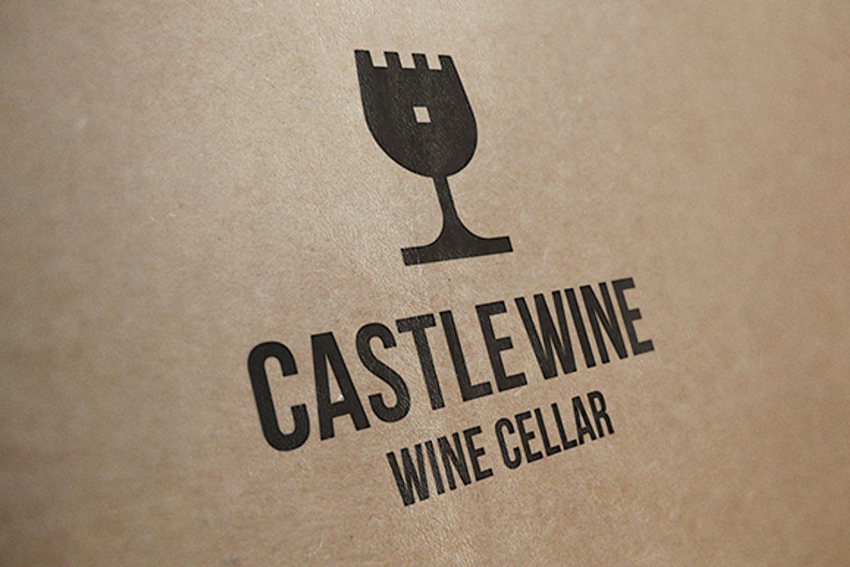 Castle Wine Logo, a Branding & Logo Template by Mauro Bertolino