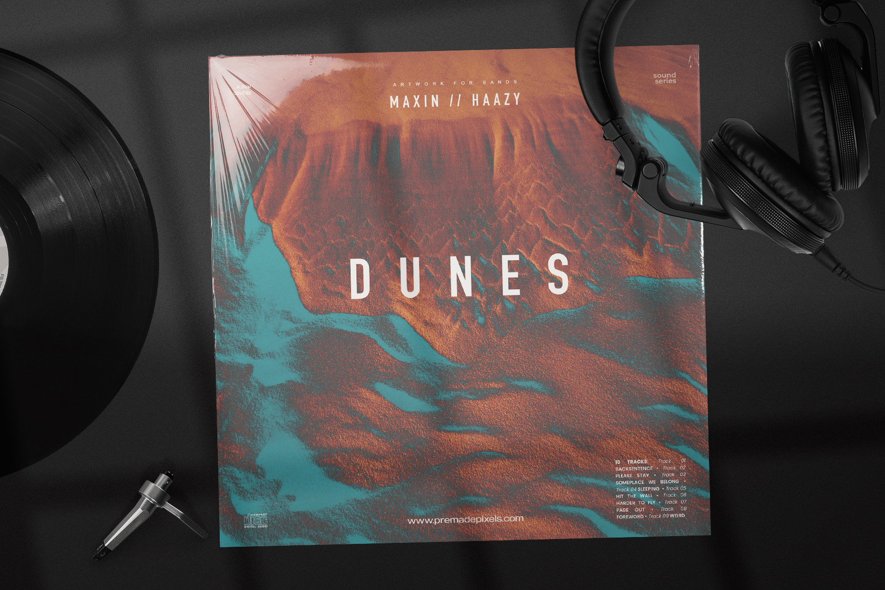 Dunes Album Cover Art, a Social Media Template by PremadePixels.com