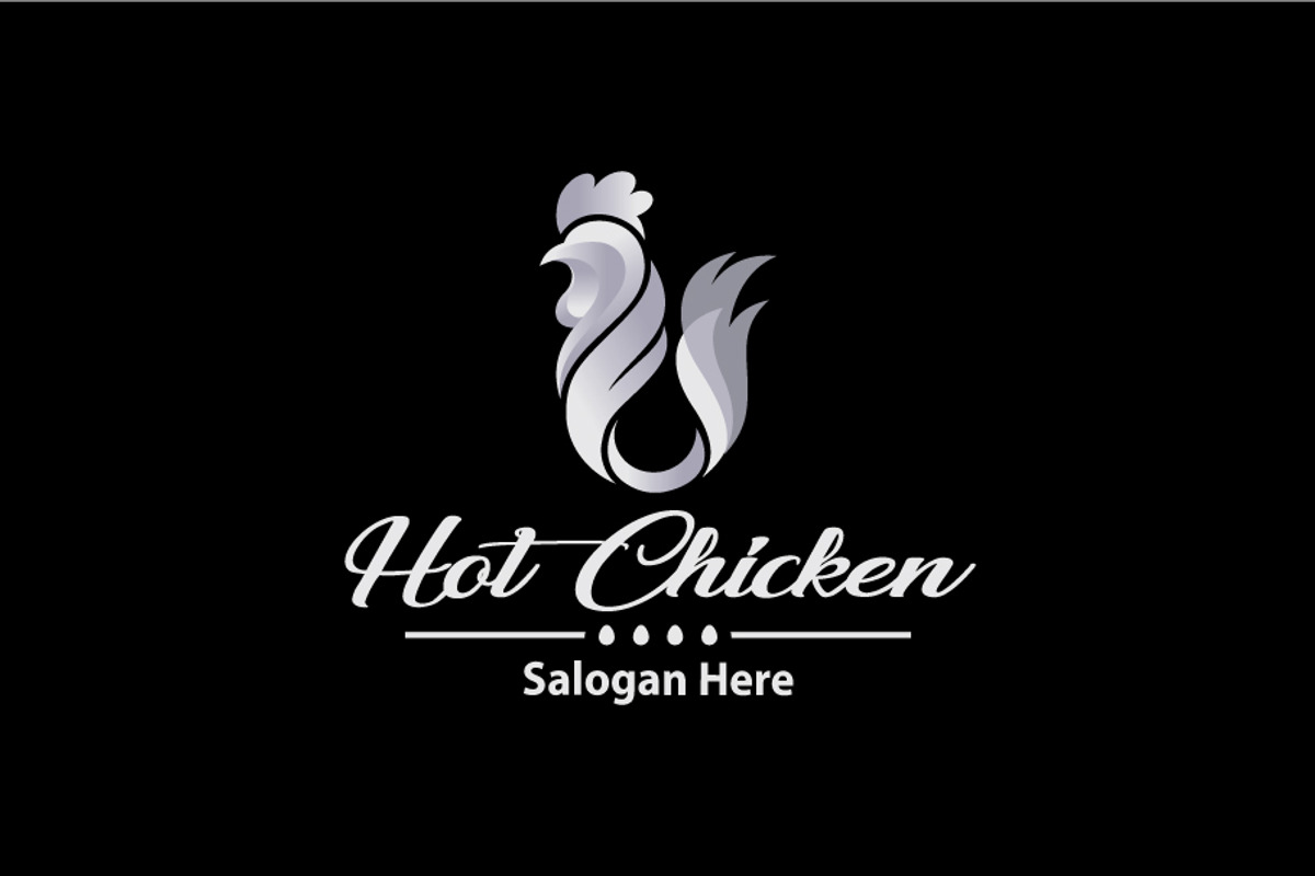 Hot Chicken Logo, a Branding & Logo Template by MotionMount