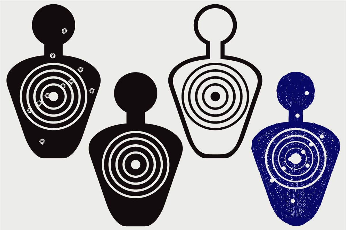 Target SVG, an Outline Icon by LineworkStock