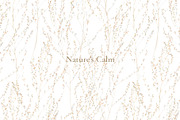 Nature's Calm, a Pattern Graphic by Note And Silence