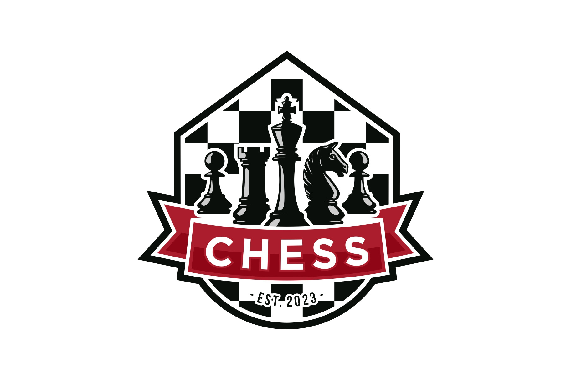 Chess logo vector template design, a Branding & Logo Template by jundio ...