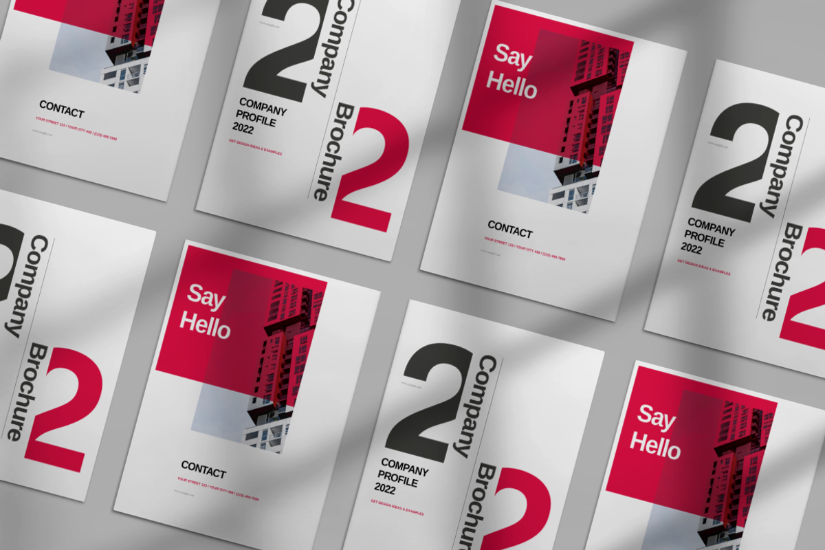 Modern Company Profile Brochure | Creative Market