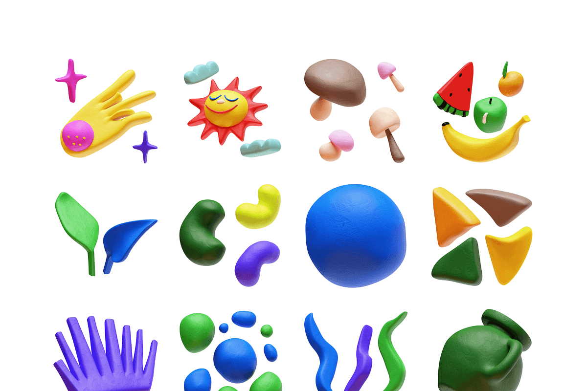 Plasticine, an Object 3D Model by Craftwork