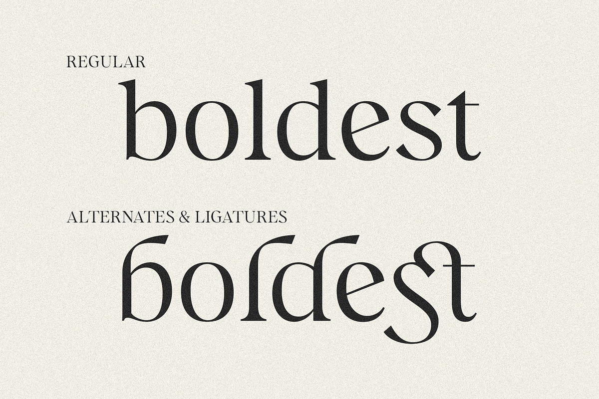 Kyrie: A Luxe Calligraphic Serif, a Serif Font by Jen Wagner Co