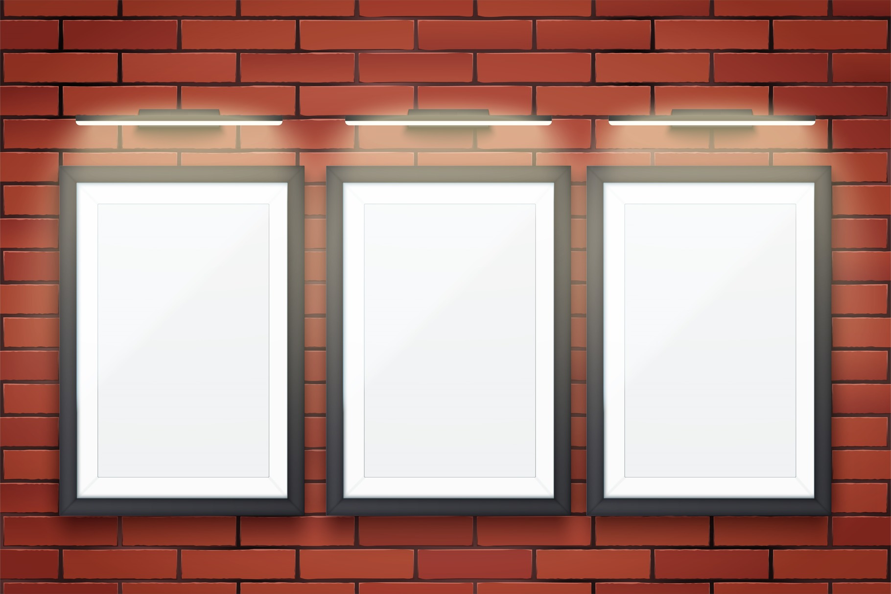 Mockup Picture and frame with light, an Object Graphic by Vitamin