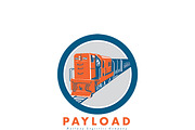 Payload Railway Logistics Logo, a Branding & Logo Template by patrimonio