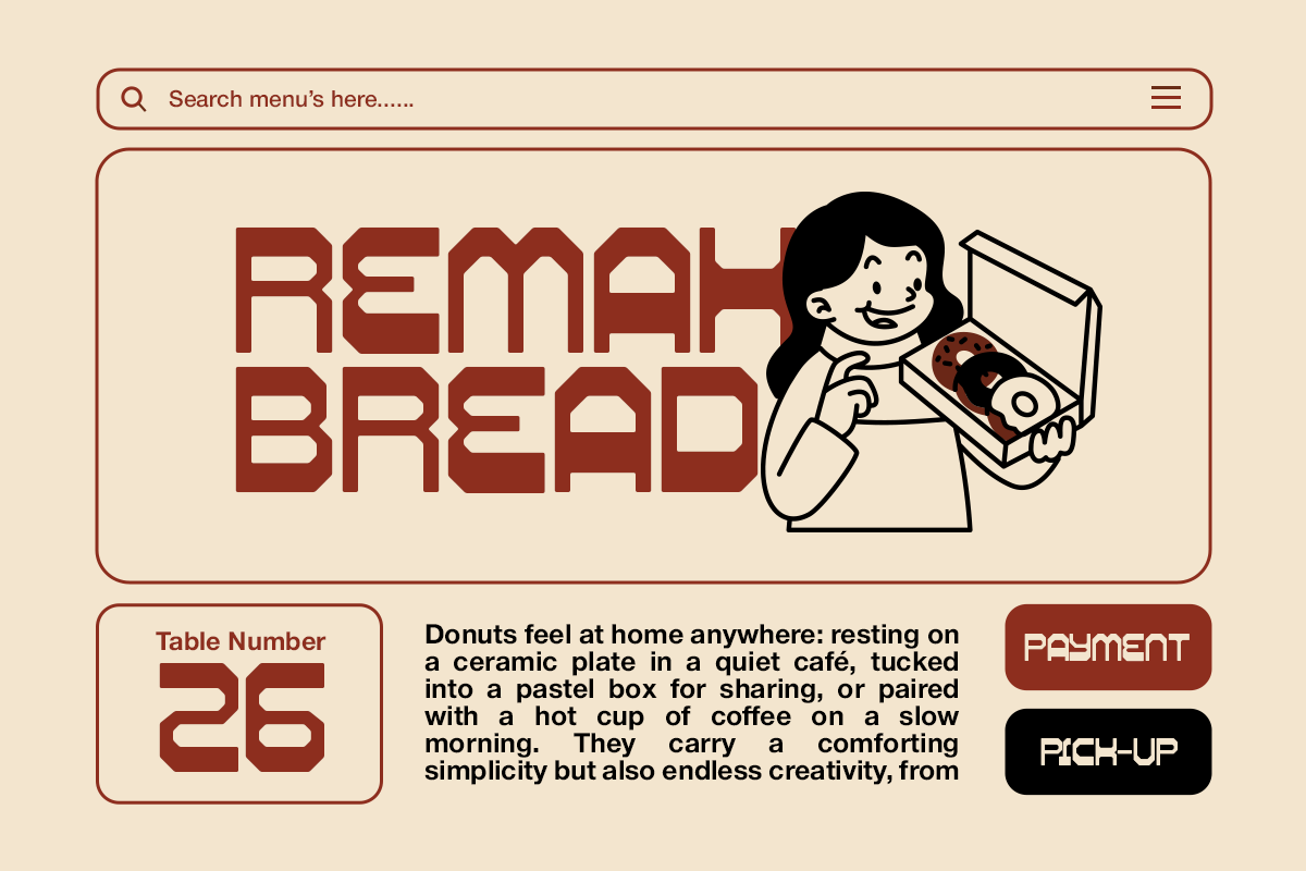 Brickto - Resto Retro Font, a Sans Serif Font by Pandeka Studio