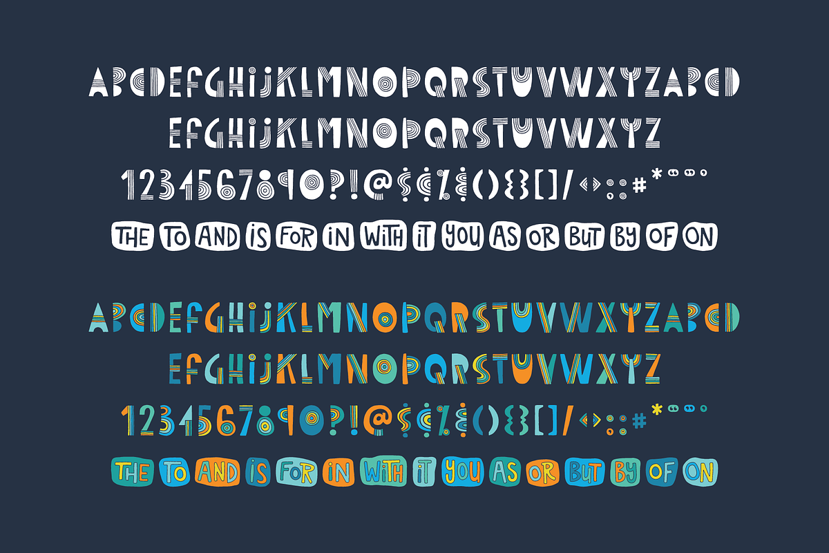 Bask in Sunshine Font, a Font by Denise Chandler