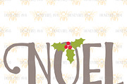 Christmas Word Bundle cut files, an Illustration by JBArt Clipart