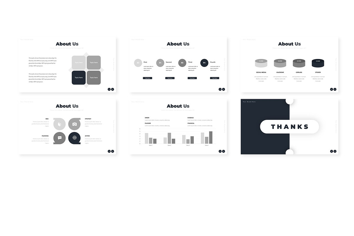 Danula - Powerpoint Template, a Presentation Template by AQR Studio ...