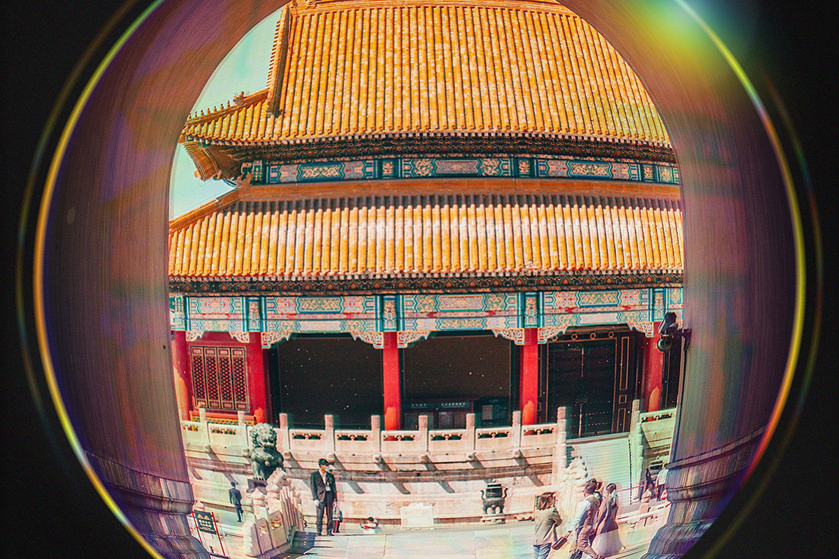 Fisheye Lens Photo Effect, a Texture Graphic by Freezerondigital ...
