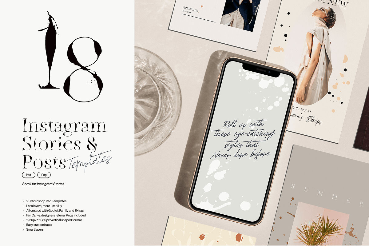 Ink Style Godwit Serif Font Family