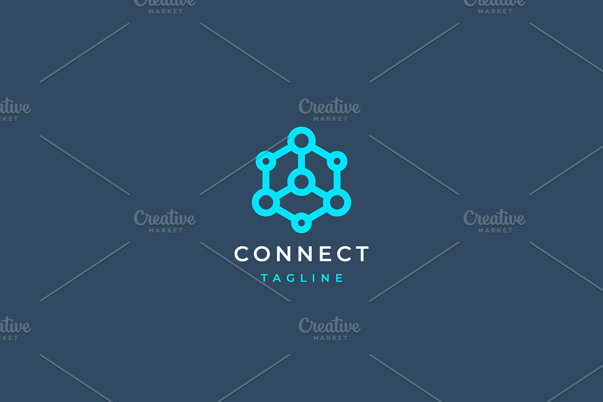 Technology connection logo., a Branding & Logo Template by lettett