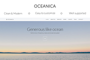 Oceanica - Responsive HTML template, a Bootstrap Template by Pixel Press