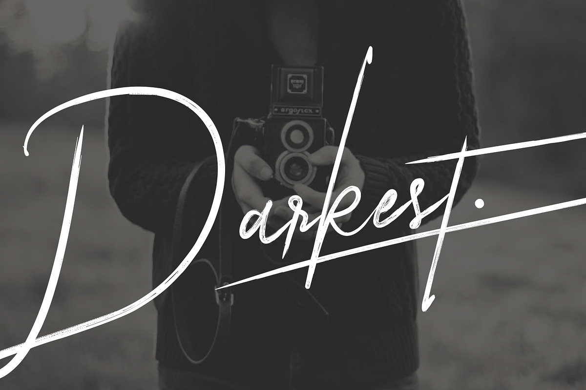 Algorithm Brush Font, a Script Font by Maxim apperian