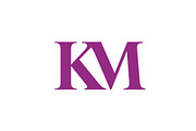 KM logo design | Branding & Logo Templates ~ Creative Market