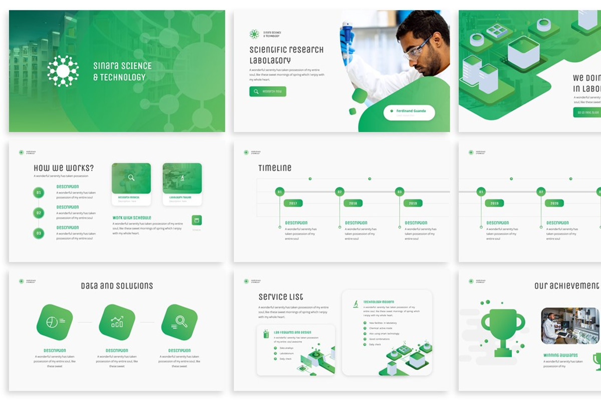Sinara - Science Powerpoint Template, a Presentation Template by ...