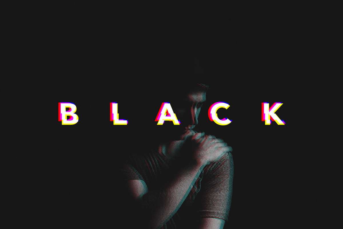 Toxic Glitch Effect for Photoshop