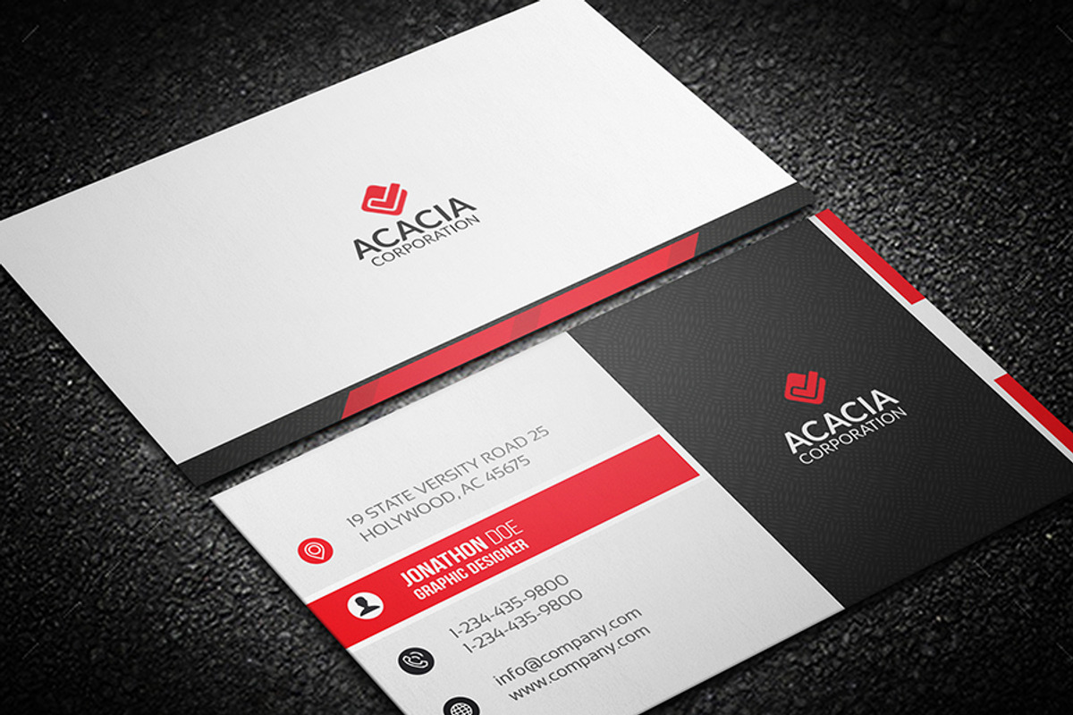 Aj Business Card, a Business Card Template by DesignGhar