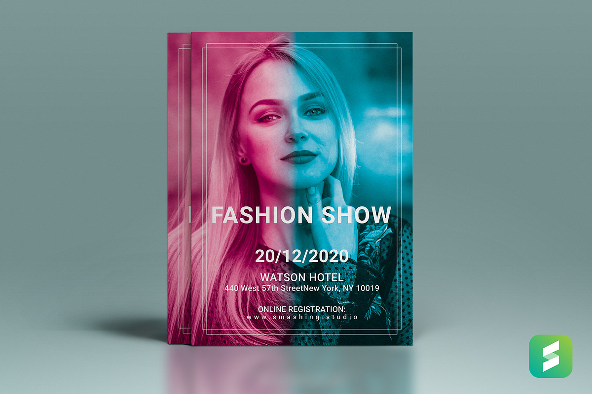 Trendy Fashion Flyer Template, a Flyer Template by Smashing_Studio