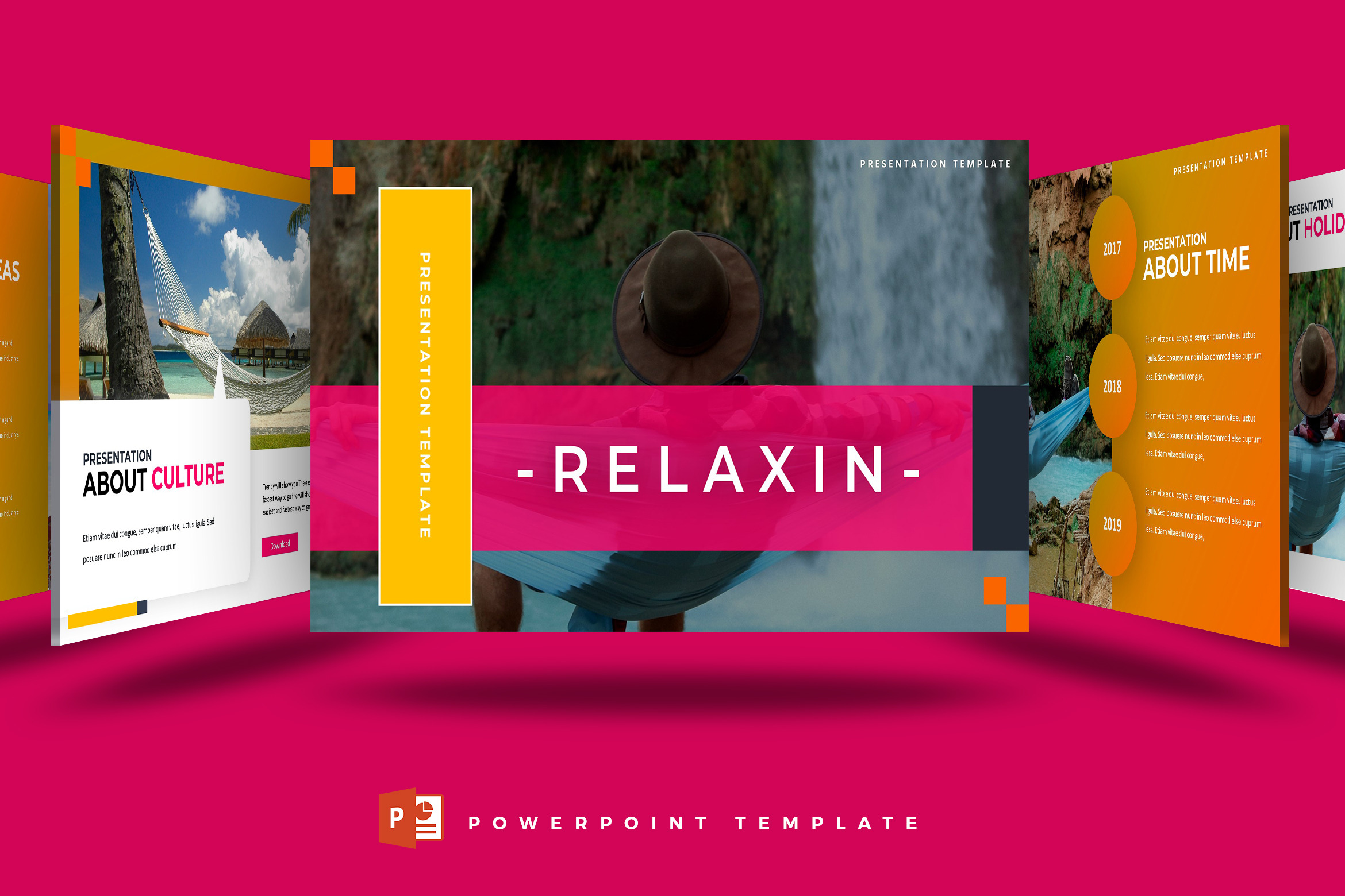 Relaxin - Powerpoint Template, a Presentation Template by AQR Studio