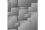 Seamless pattern metal, iron plates, a Texture Graphic by BabySofja