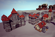 RTS Fantasy Buildings, an Architecture 3D Model by Neptunq Shop