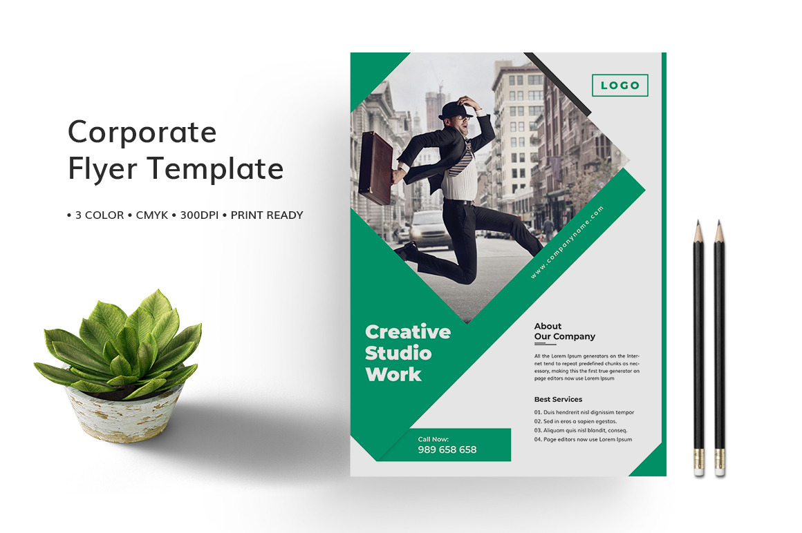 Flyer, a Flyer Template by Pixelpick