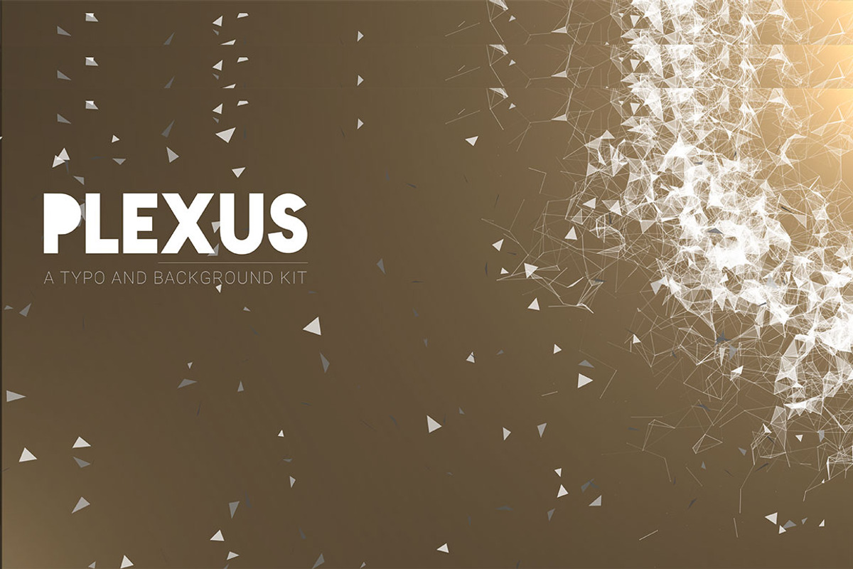 Plexus Light & Particle Backgrounds, a Texture Illustration by AN ...