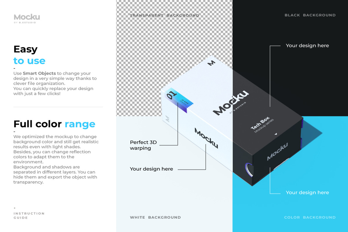 Tech Box Mockup - Megapack, a Packaging Mockup by Mocku