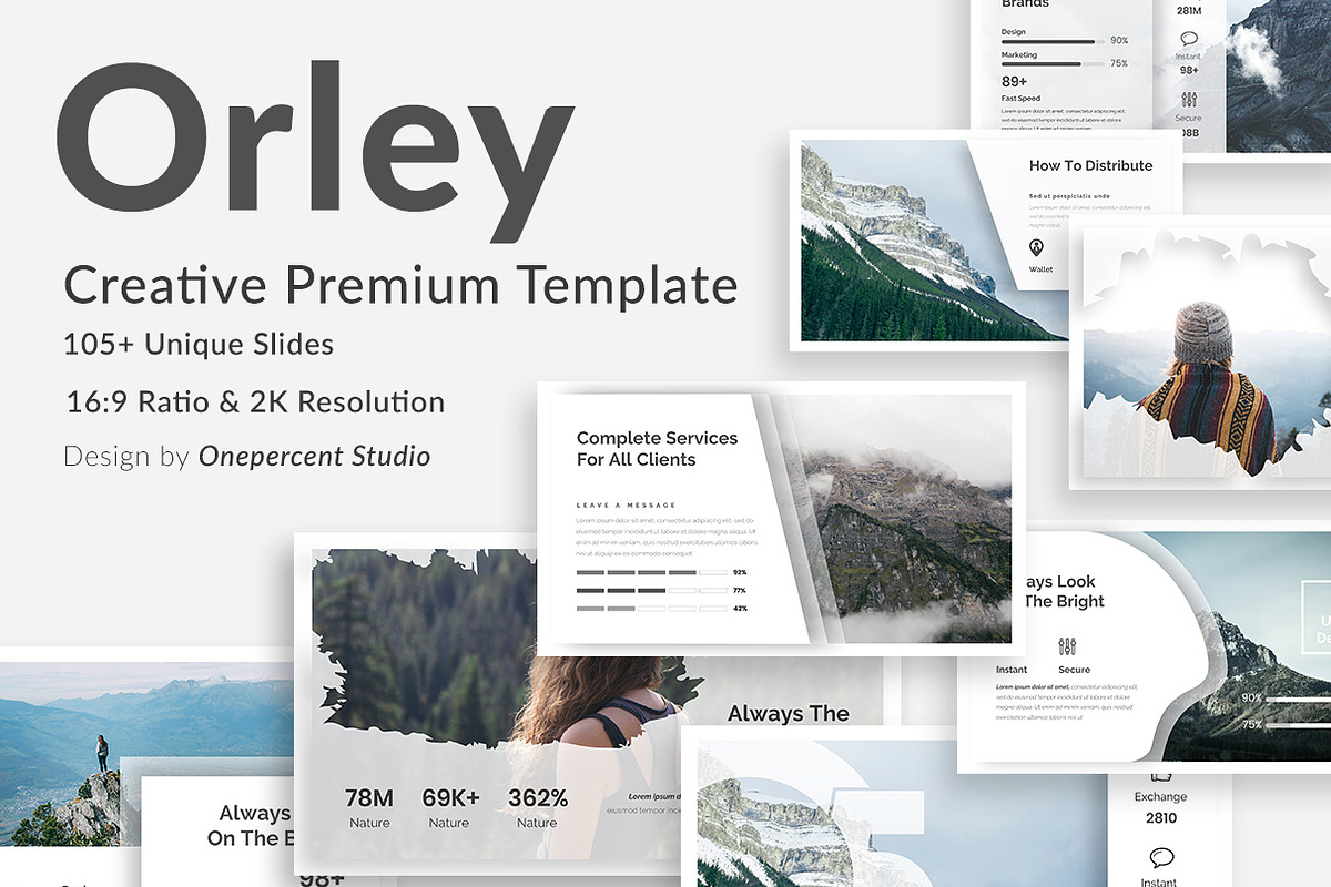Orley Creative Powerpoint Template, a Presentation Template by One ...