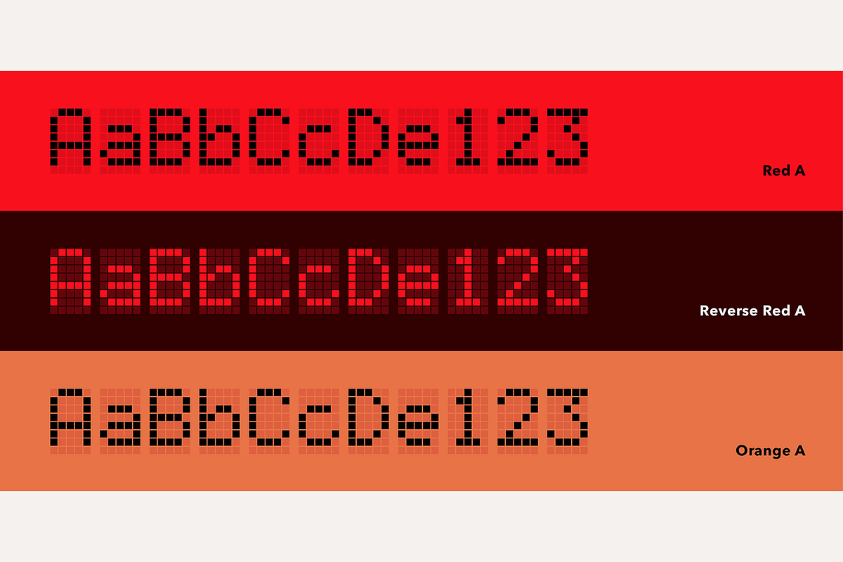 LCD HD44780 - Color Pixel Font, a Font by SelfBuild Type