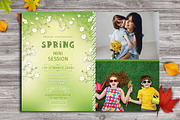 Spring Mini Session, a Flyer Template by Madhabi Studio