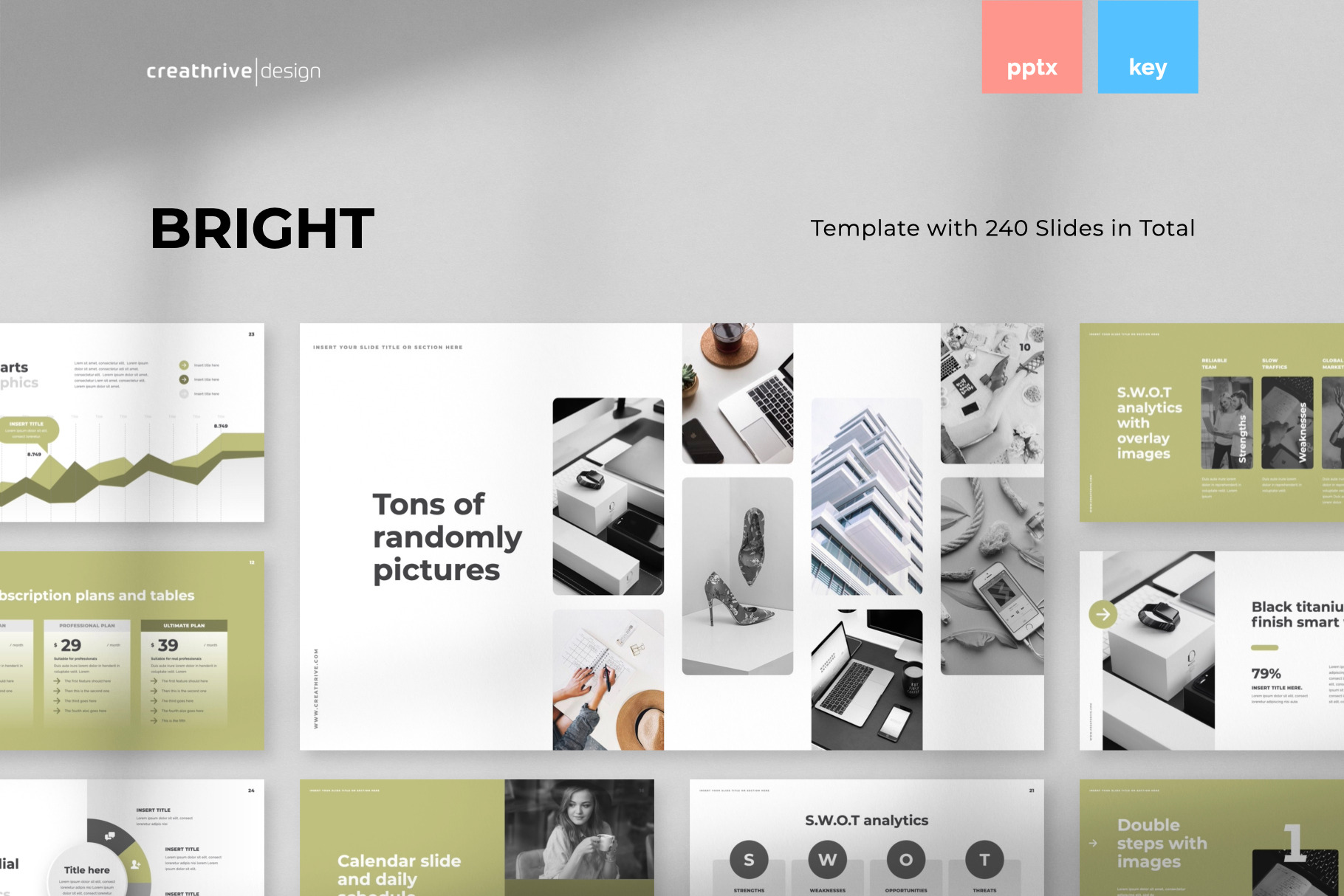Bright PowerPoint Template