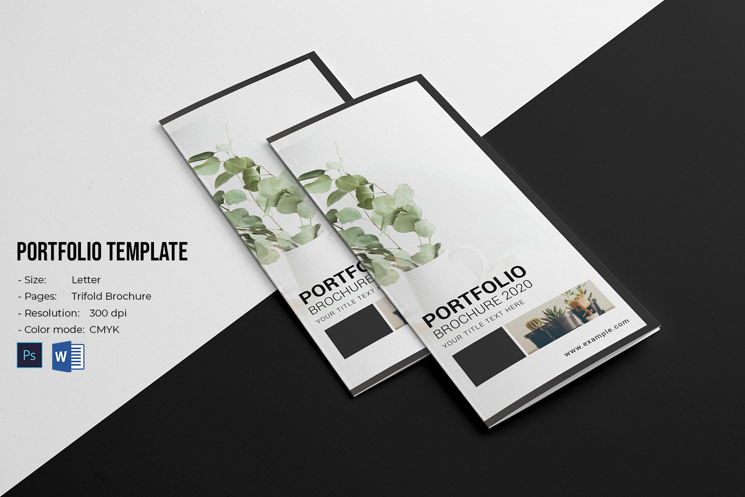 Portfolio Brochure Template, a Brochure Template by crazyOWL