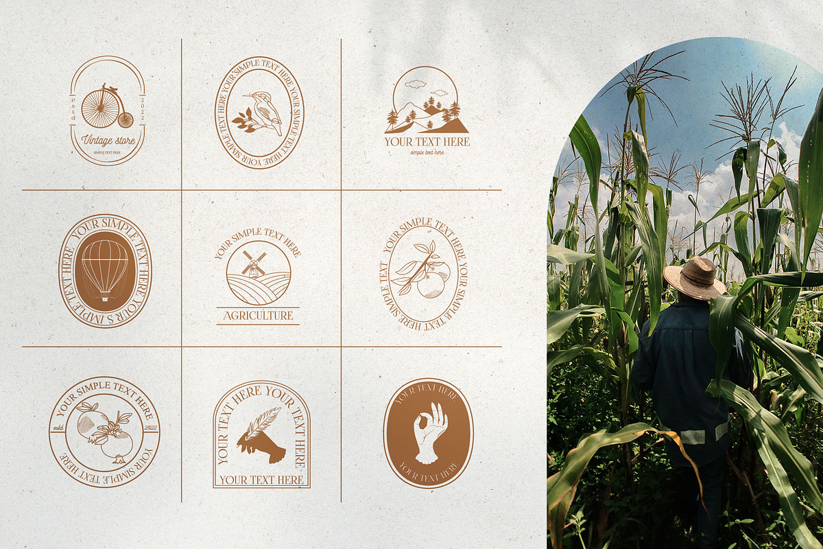 Local Brand Logotype collection | Creative Market