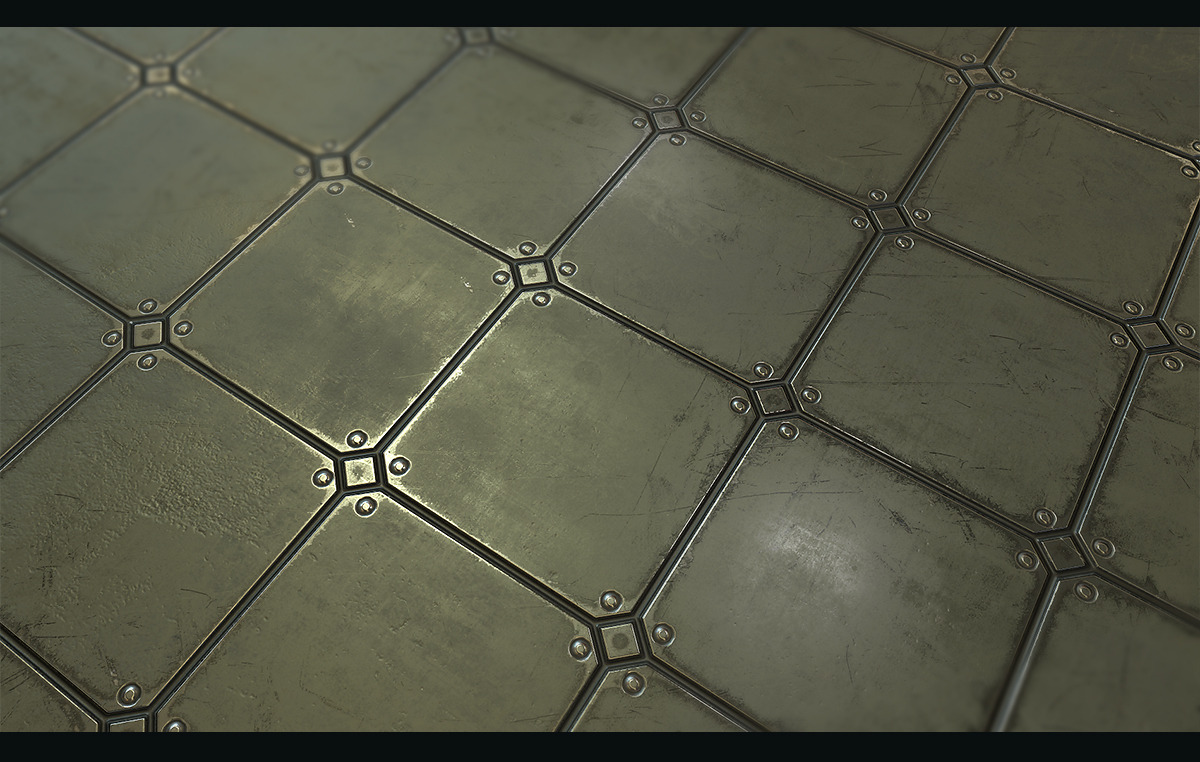 Metal Plate Tile 03, a Textures & Material 3D Model by Environment Design