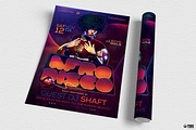 Afro Disco Flyer Template, a Flyer Template by ThatsDesign Art