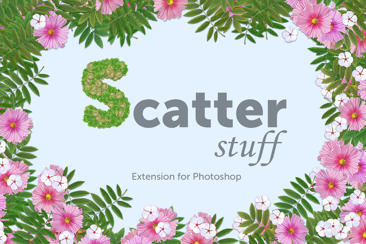 Scatter Stuff - Photoshop Extension, a Plug-in Add-On by bbtools