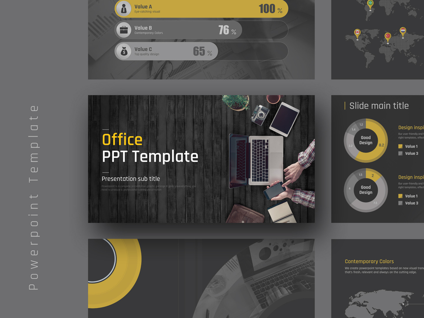 Office Theme PPT Template