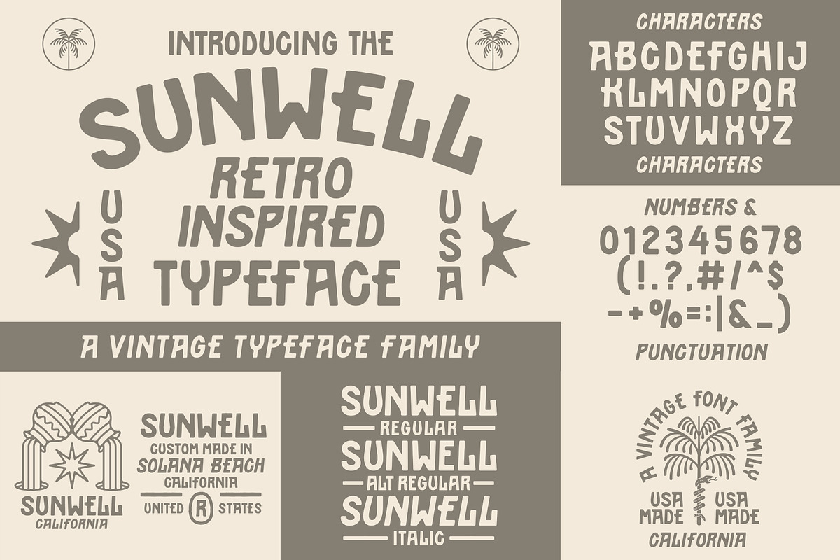 The Western Desert Font Bundle