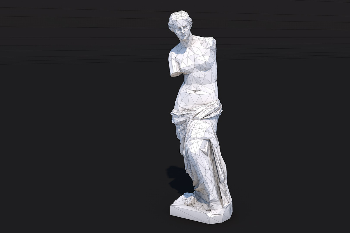 12 Famous Sculptures World Landmark, an Architecture 3D Model by ...
