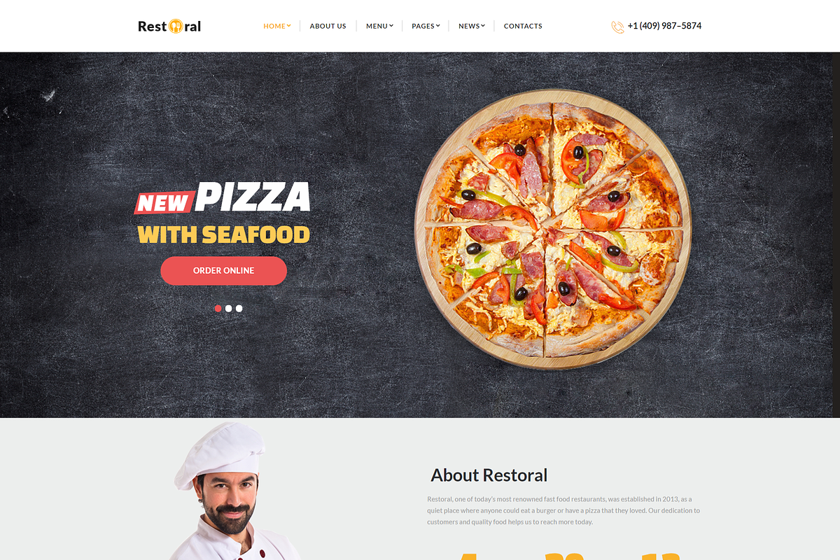 Food & Restaurant HTML5 Template, a HTML Template by HasThemes ...