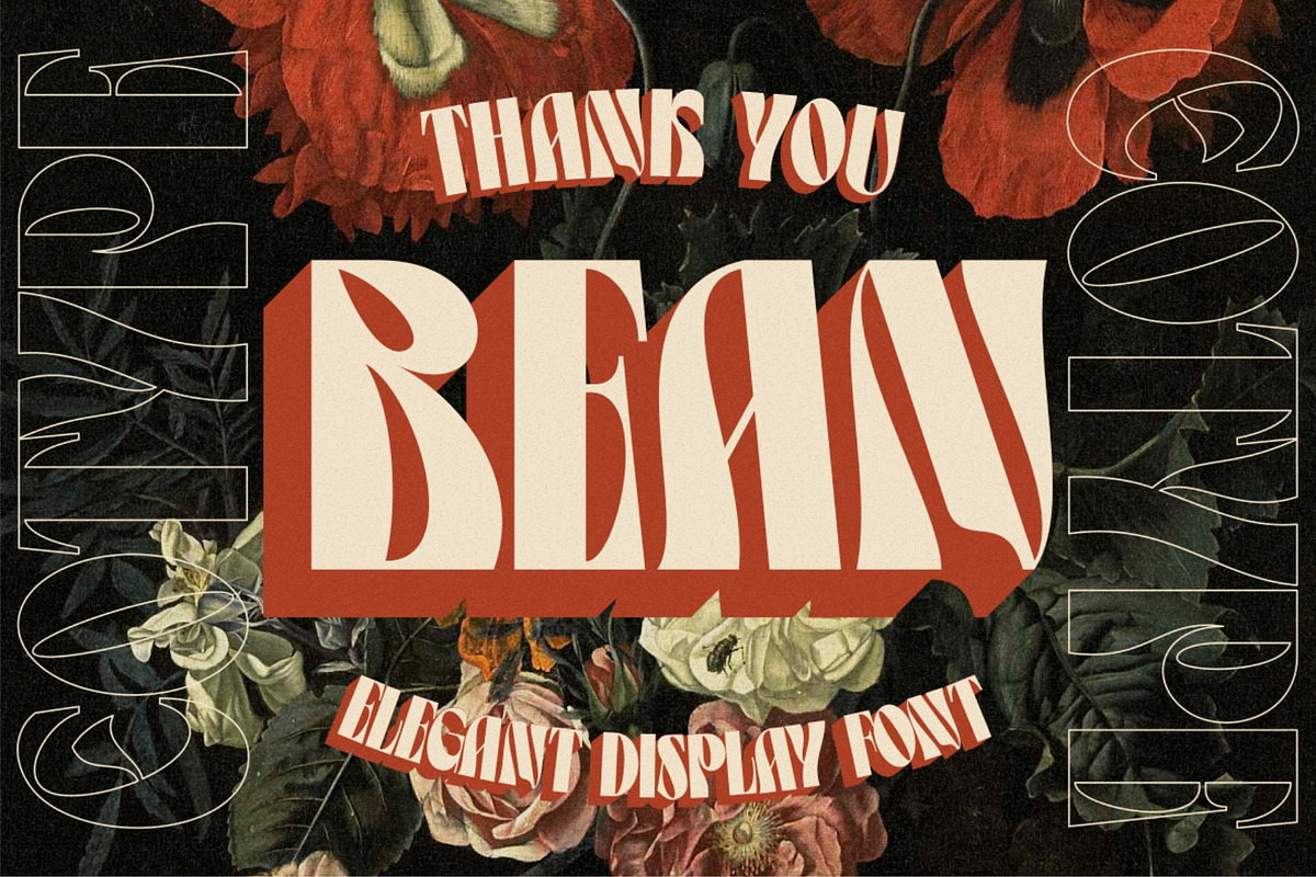 Bean Display Font