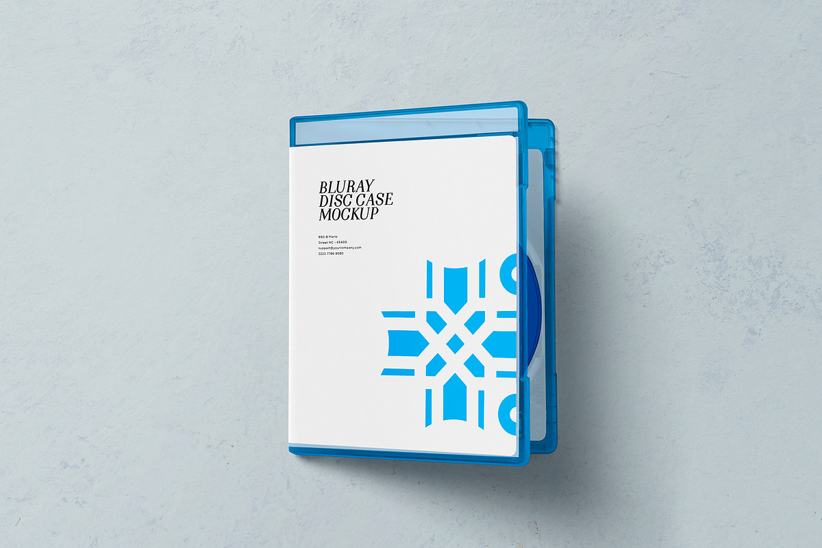 Blu-ray Case Mockup, a Product Mockup by PixelVoyager