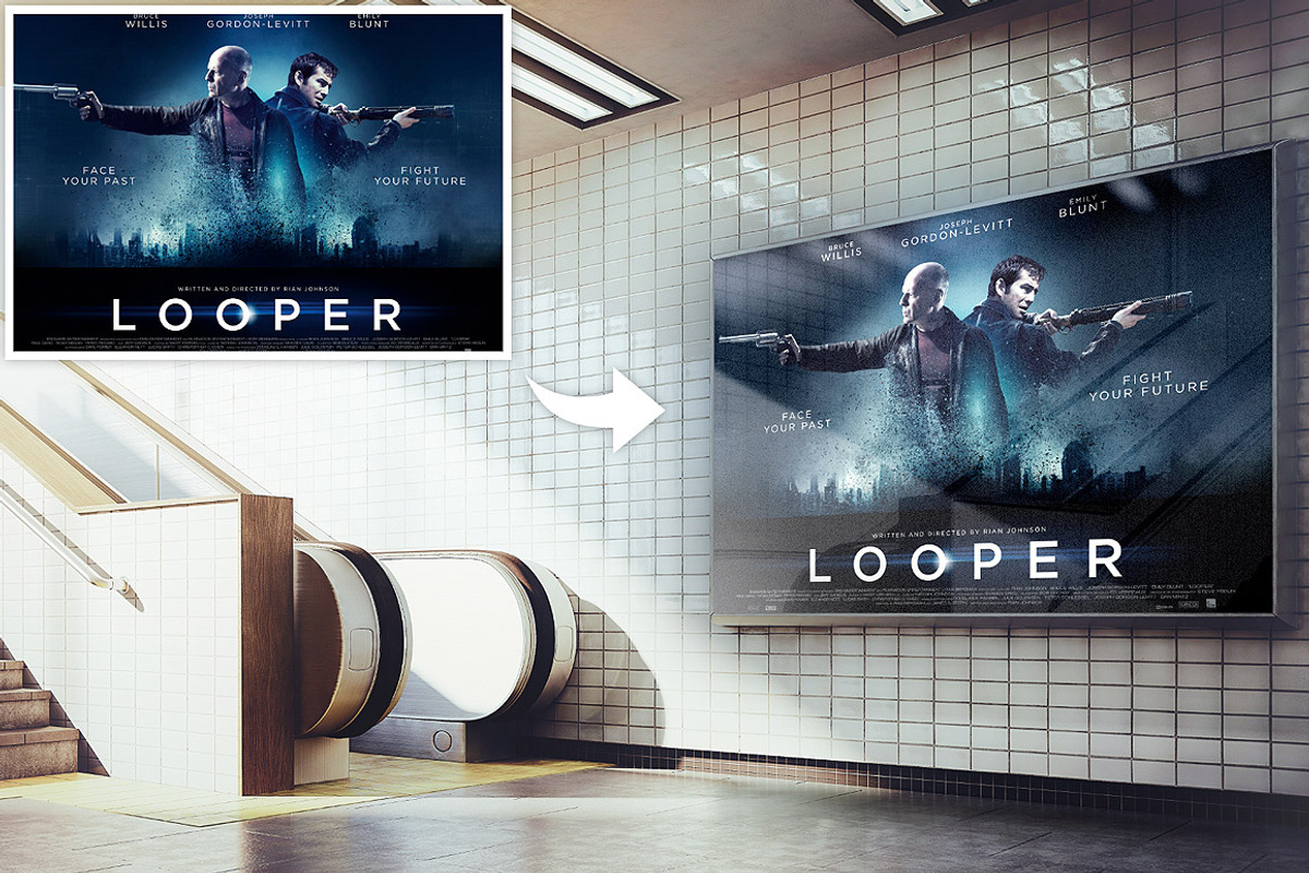Realistic Billboard Mockup, a Mockup by Kaos Concept