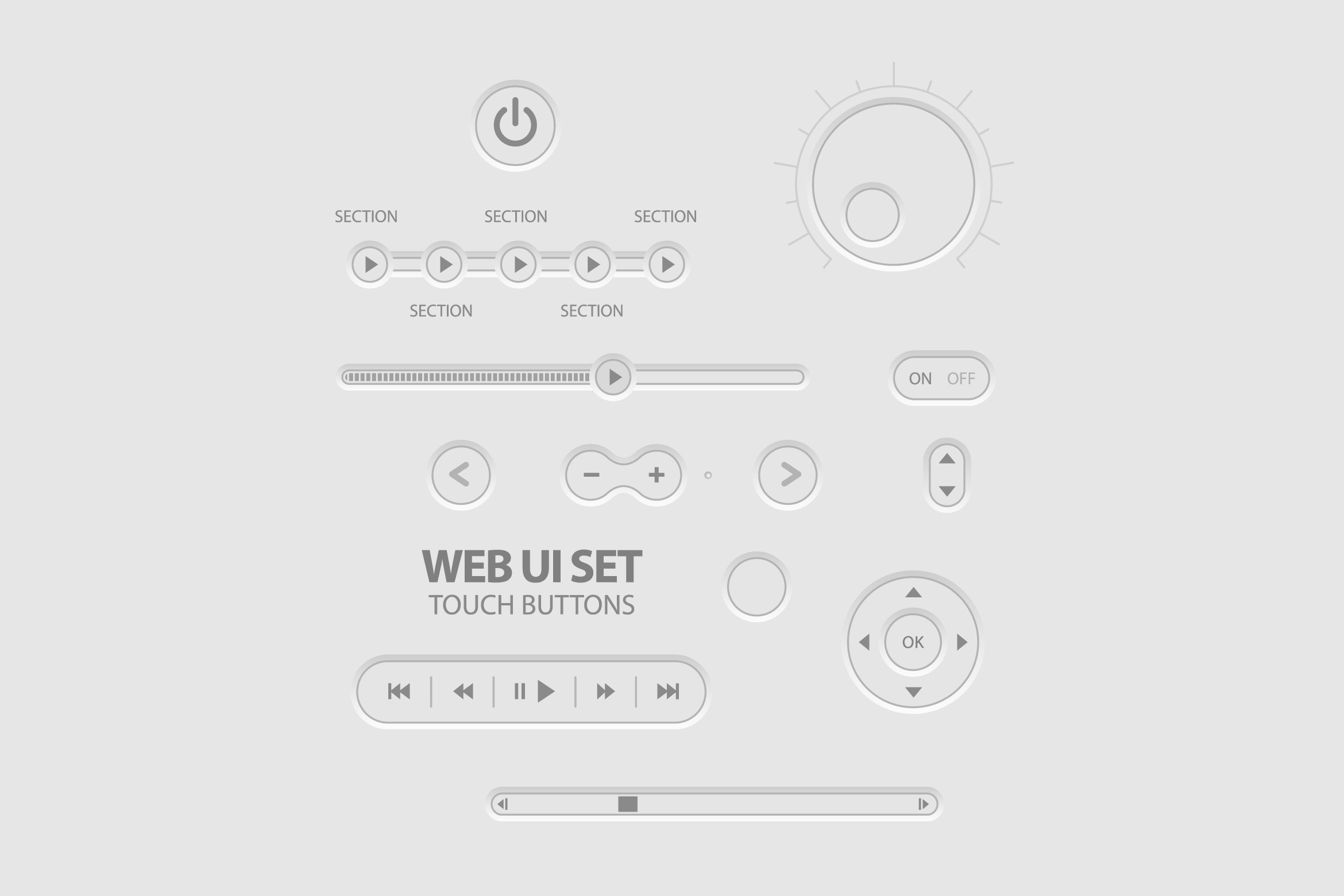 Light Web UI Elements, a Templates & Theme by Sunny