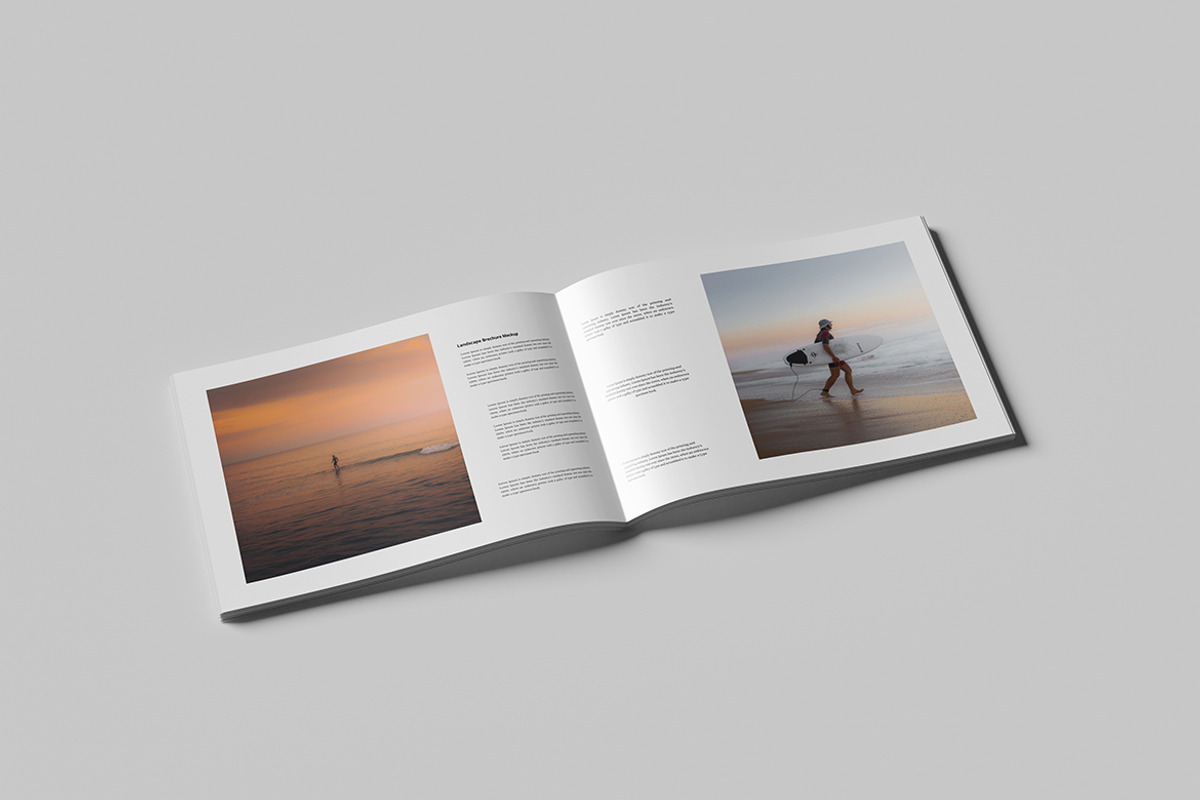 A5 Magazine Brochure Mockup, a Books & Magazine Mockup by Akaimockup